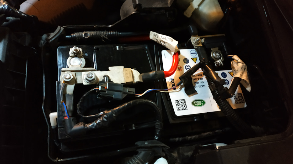 Замена АКБ по акции. — Land Rover Freelander 2 (L359), 2,2 л, 2012 года ...