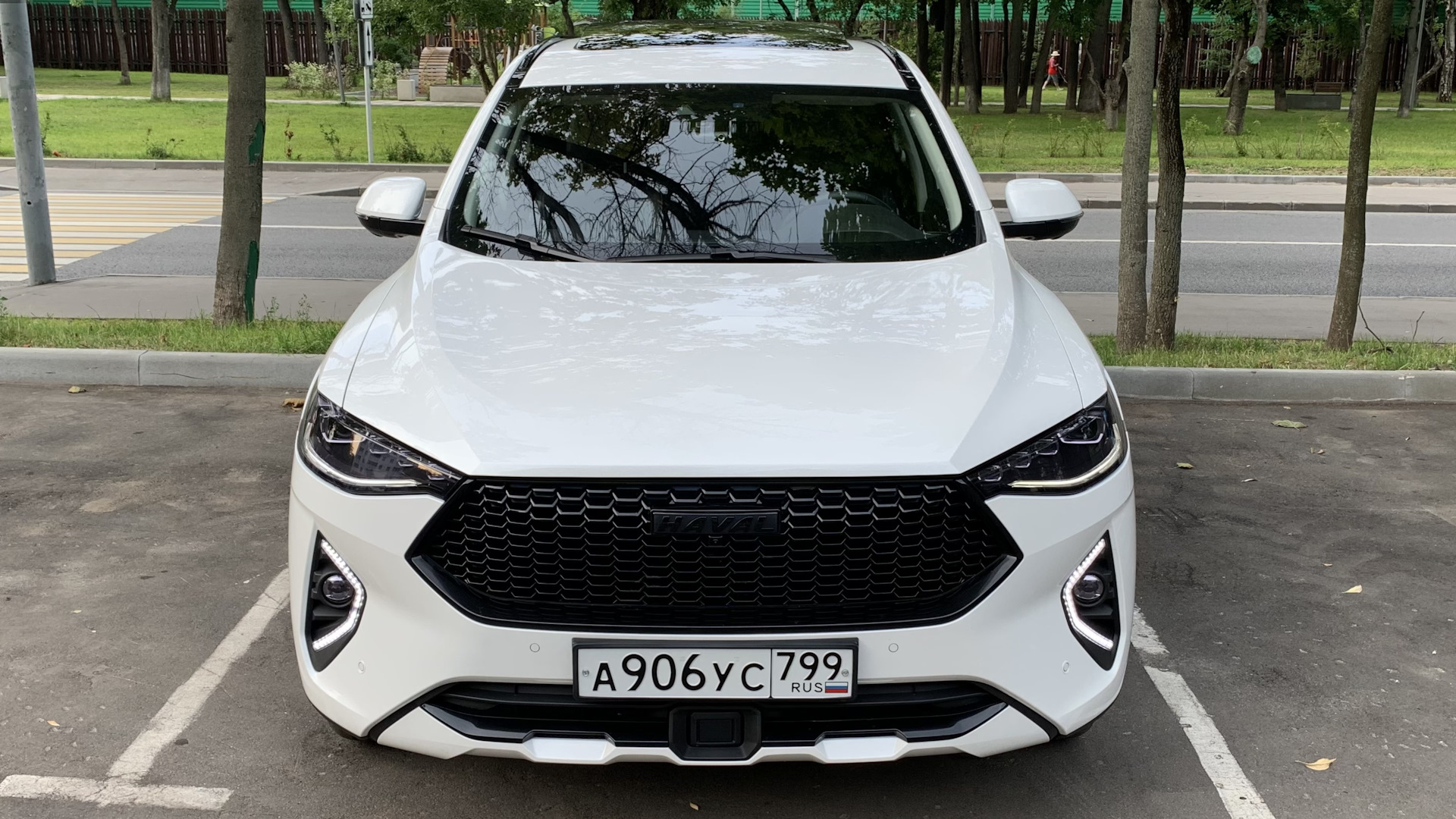 Haval F7 2.0 бензиновый 2021 | Бегемот Tech+ на DRIVE2