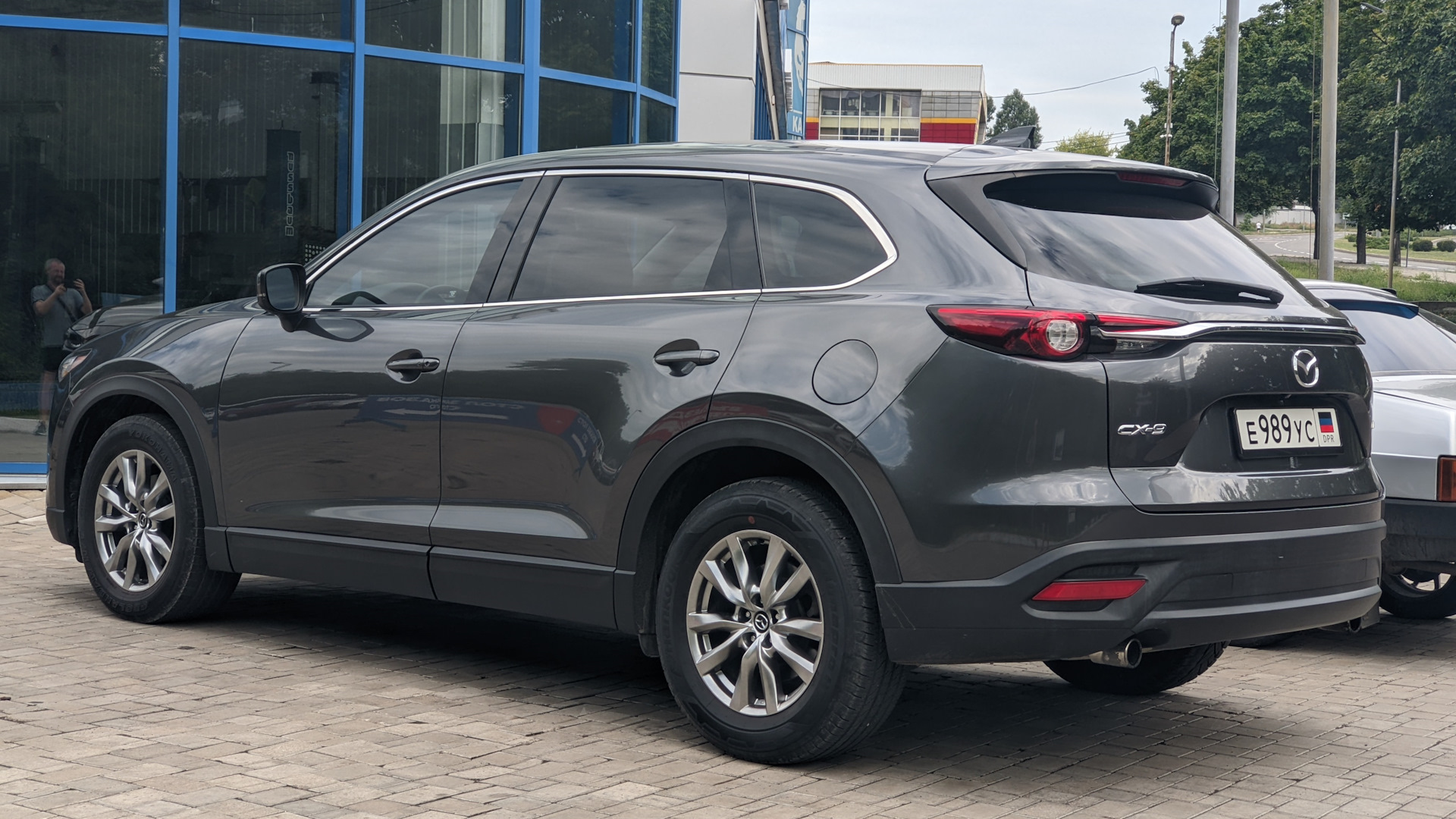Mazda CX-9 (2G) 2.5 бензиновый 2017 | Turbo SUV Machine Gray на DRIVE2