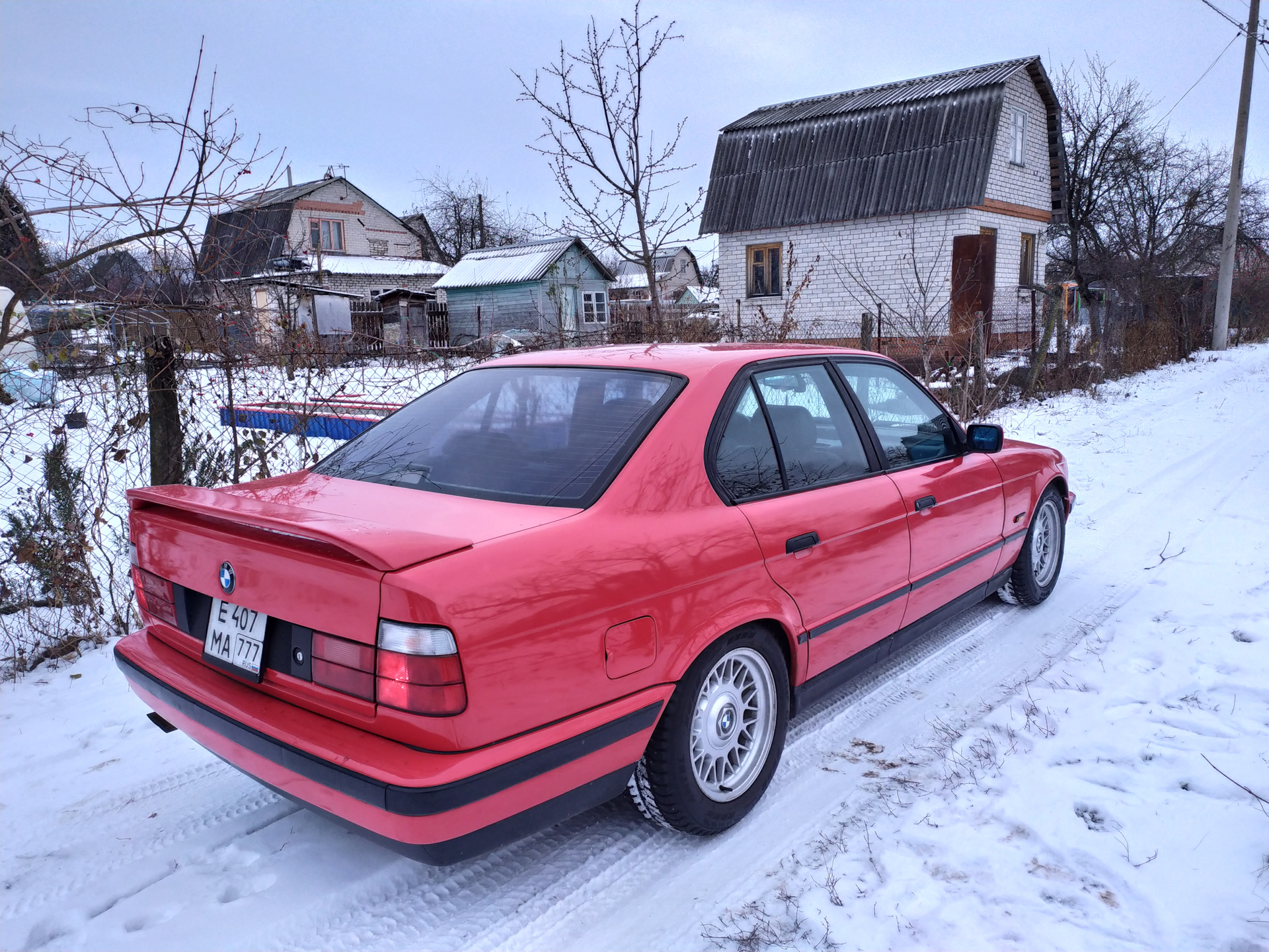 22 | 8 стиль. Колеса на зиму. — BMW 5 series (E34), 2,5 л, 1995 года ...