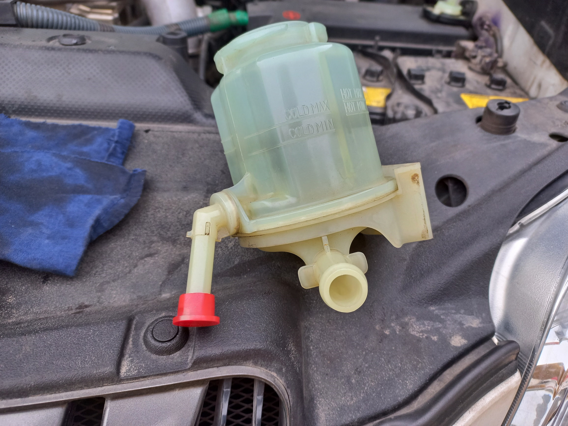 2️⃣5️⃣ Жидкость в ГУР (PSF) 🔧🔝 — Toyota Land Cruiser Prado 150-series ...