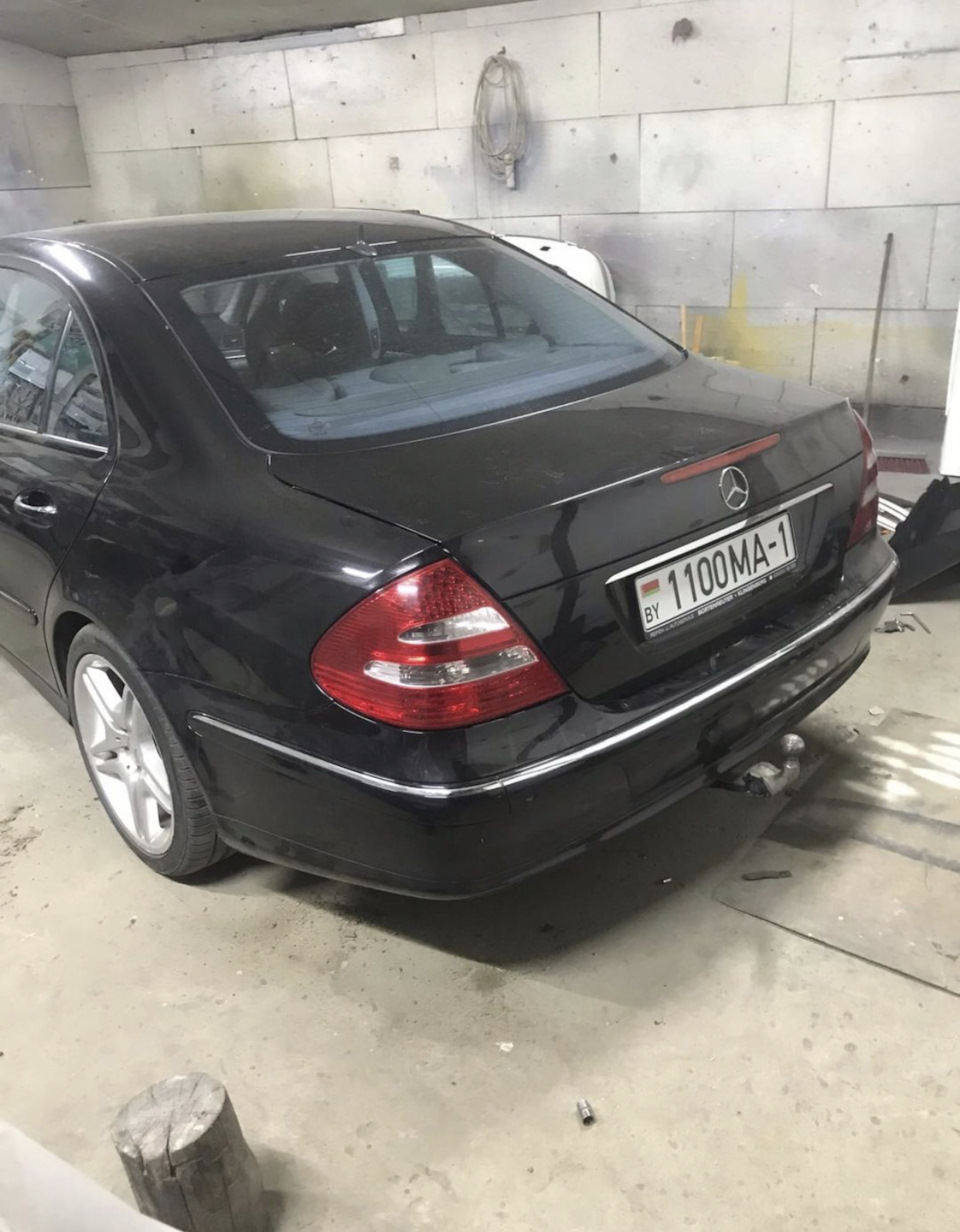 Дооснащение.(Опция 550). Тягово-сцепное устройство (фаркоп). — Mercedes ...