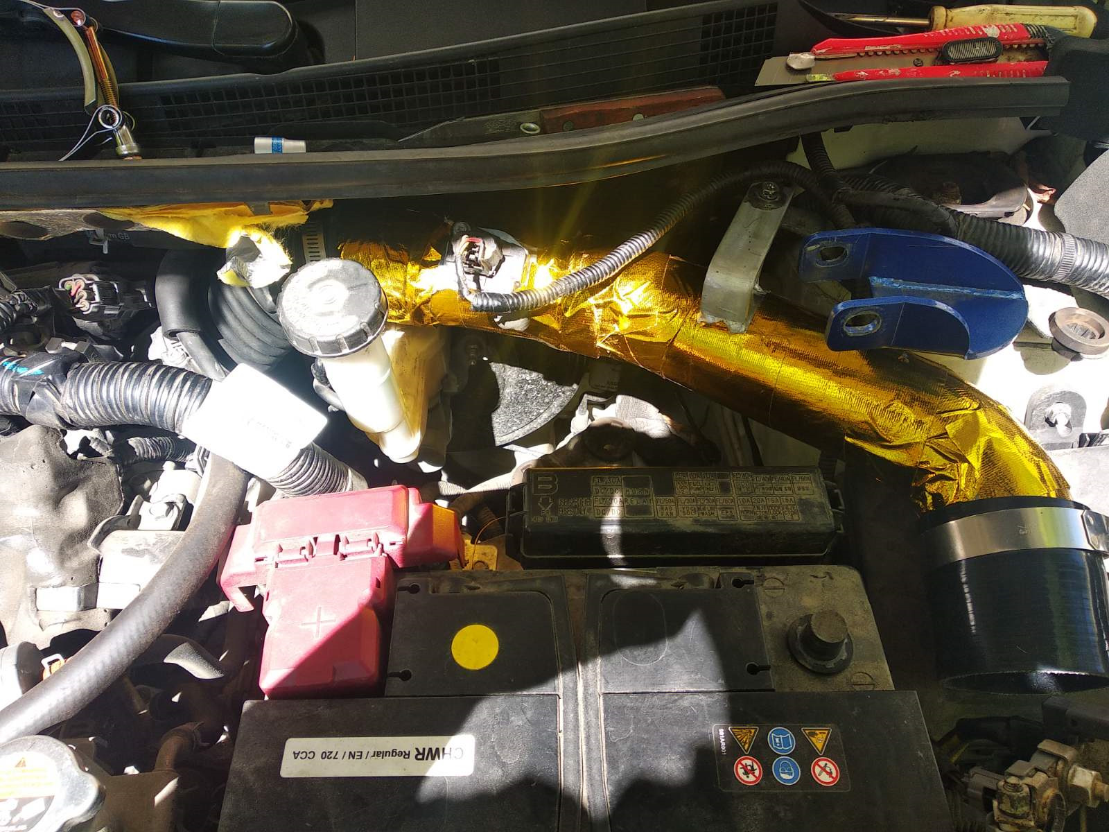 холодний впуск 2J RACING — Nissan Pulsar (NB17), 1,6 л, 2015 года ...