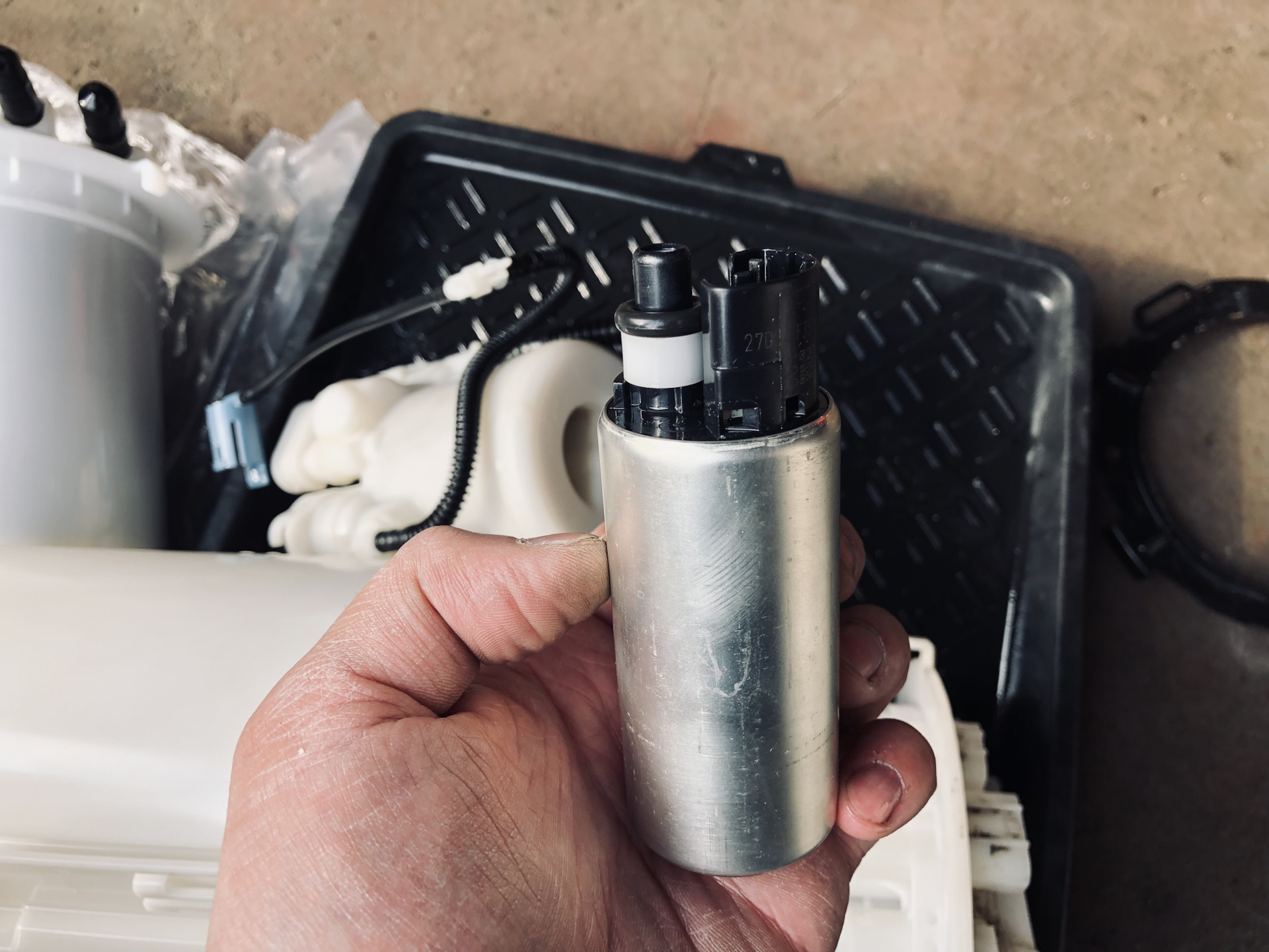 Завершение ТО — 80.000км, Замена Топливного Фильтра ! — Toyota Camry ...