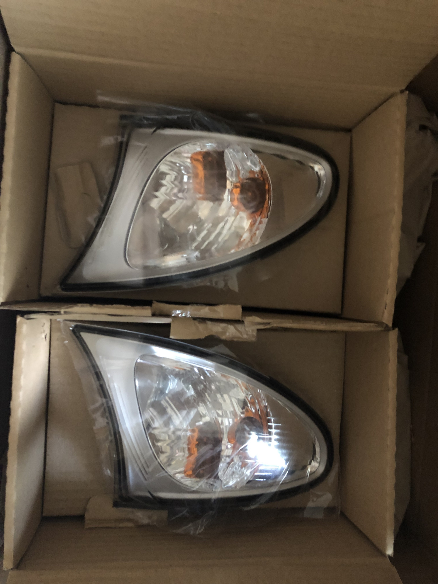 Новые поворотники titan white + присадочка ^^ — BMW 3 series (E46), 3 л ...