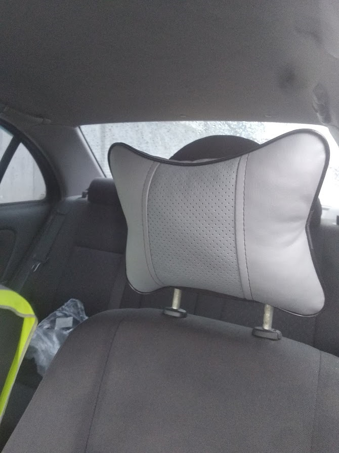 Подушка под шею — Nissan Almera II (N16), 1,5 л, 2006 года | аксессуары ...