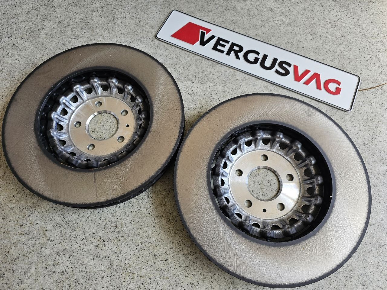 Тормозные диски Audi 4M0615301AS 375 мм — VergusVAG на DRIVE2