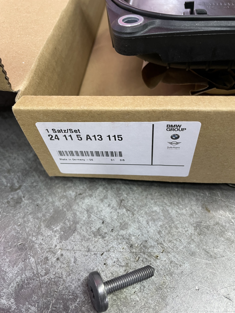 24115A13115 Поддон акпп BMW | Запчасти на DRIVE2