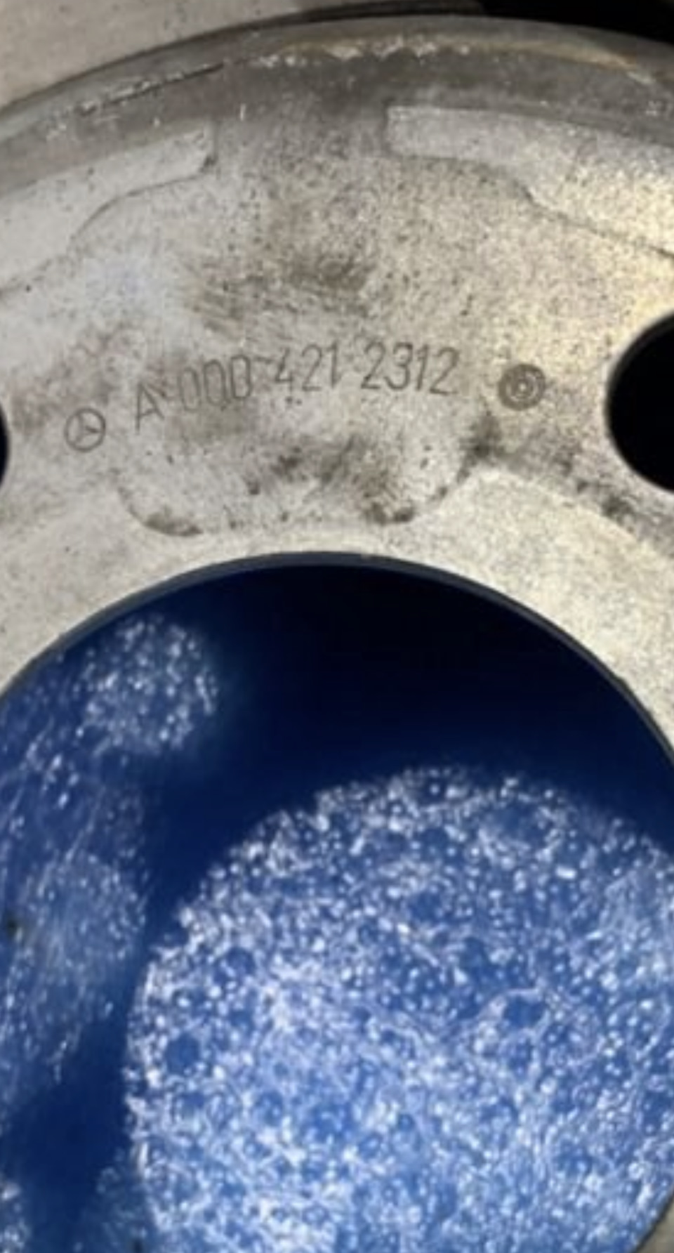 A0004212312 Диск тормозной Mercedes | Запчасти на DRIVE2