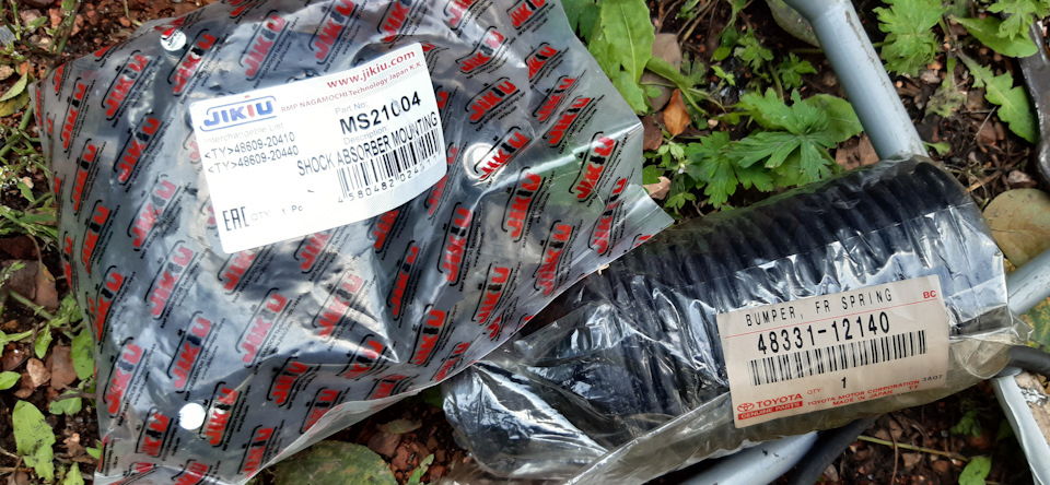 Замена опор и пыльников. — Toyota Corona Premio (T210), 1,8 л, 1997 ...