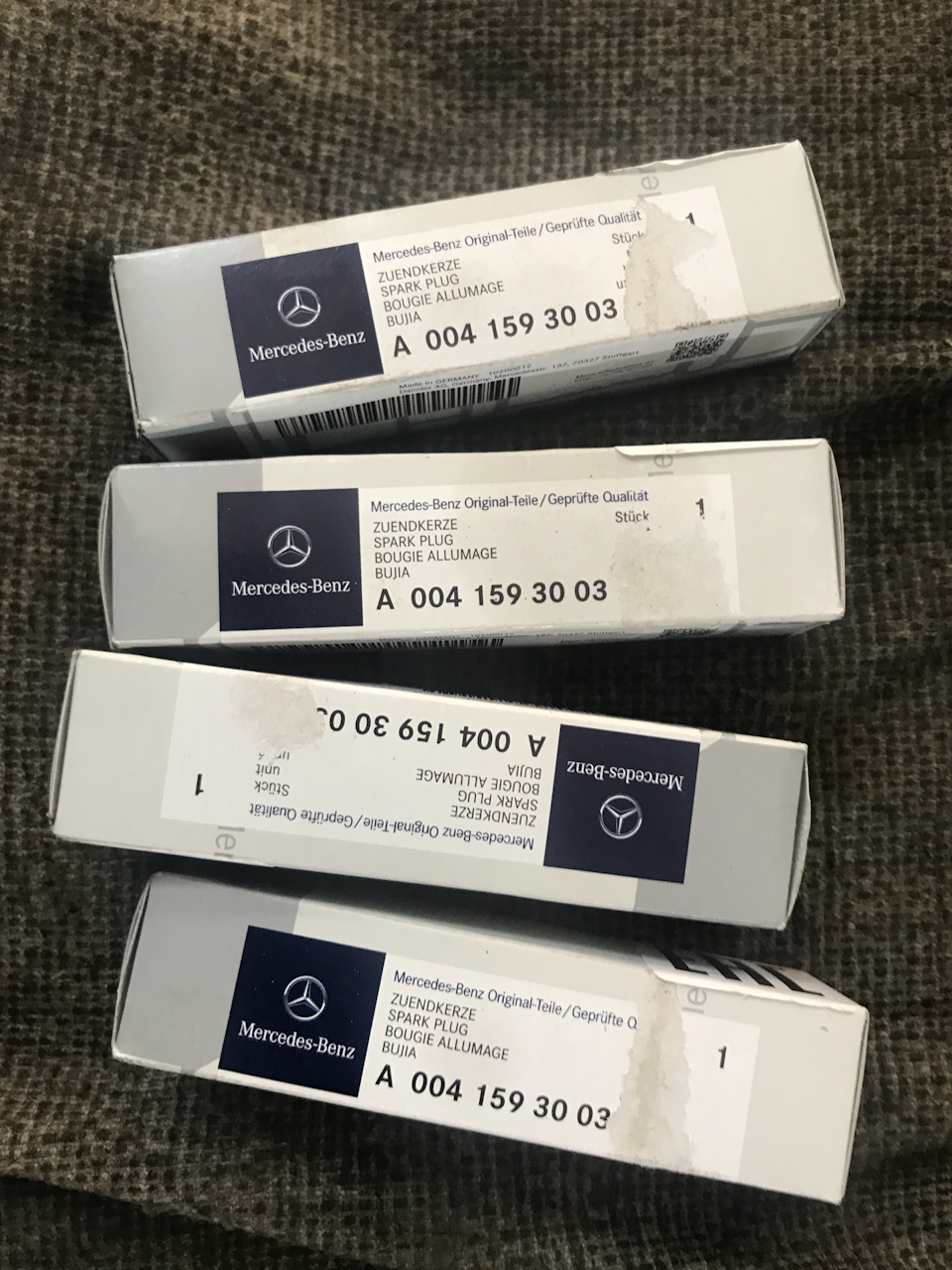 A0041593003 Свеча зажигания 4293 MERCEDES | Запчасти на DRIVE2