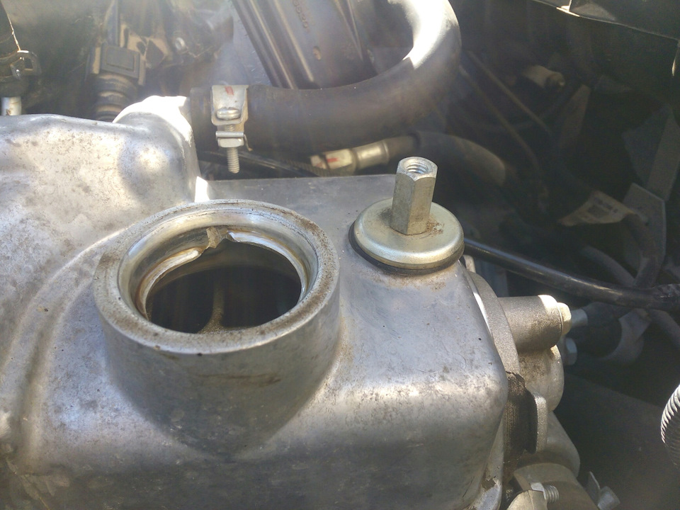 Экран (крышка) для "восьмиклопа" — Lada Гранта Лифтбек (1G), 1,6 л ...