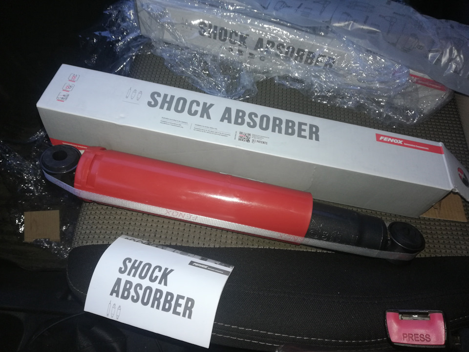 Замена задних амортизаторов на Фенокс аля газель — УАЗ Patriot, 2,7 л ...