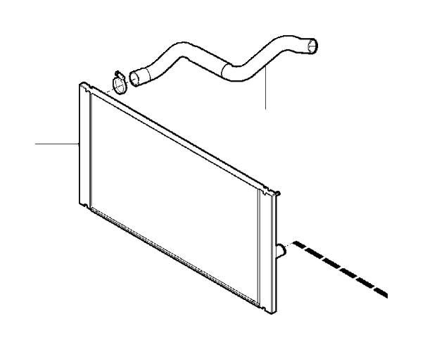 30681899 Шланг радиатора Volvo | Запчасти на DRIVE2