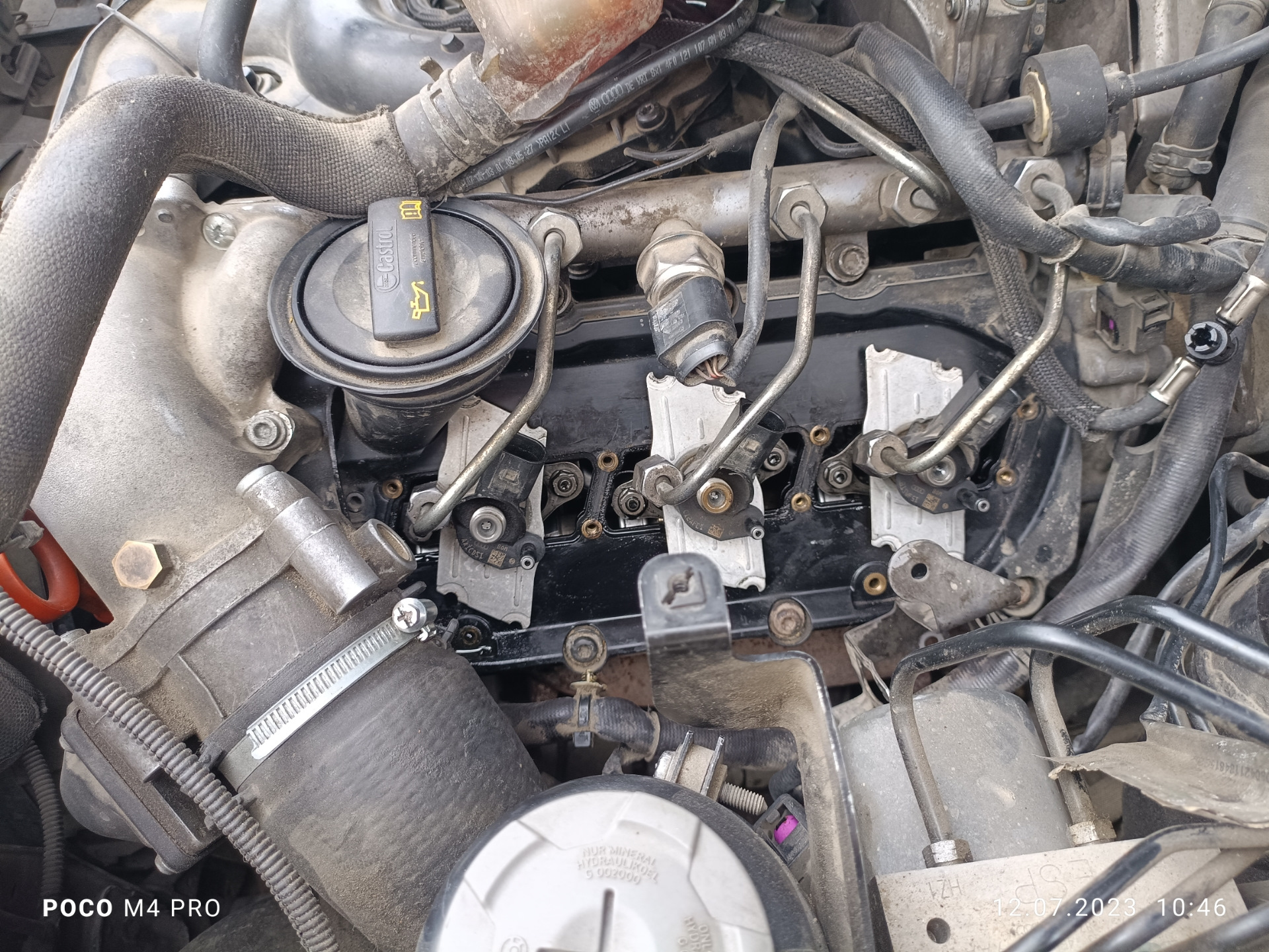 Ремонт форсунок и попытка прокачки системы неудачно. — Audi Allroad (C6), 2,7 л, 2008 года ...