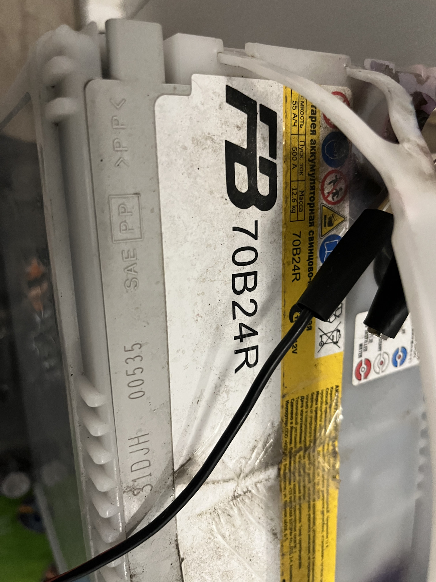 Замена АКБ — Suzuki Jimny, 1,3 л, 2013 года | запчасти | DRIVE2