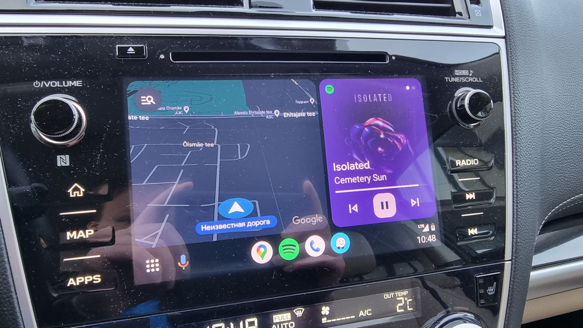 Android Auto Coolwalk — Subaru Outback (BS), 2,5 л, 2019 года ...