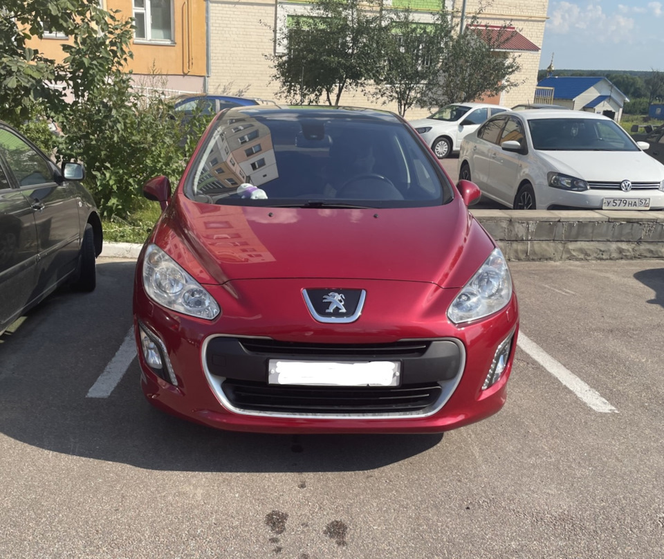 Пора раскрыть карты — Peugeot 308 (1G), 1,6 л, 2012 года | кузовной ...
