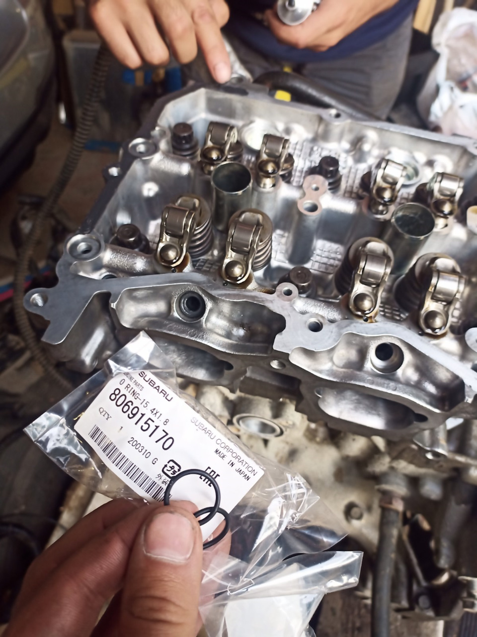 806915170 Кольцо уплотнительное SUBARU | Запчасти на DRIVE2