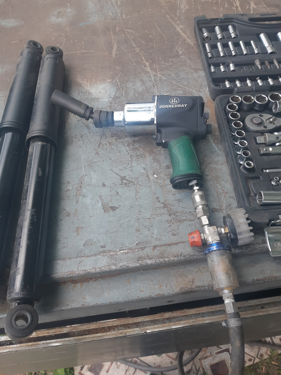 JAI1054 JAI-1054 Гайковерт пневматический 1/2 DR 7000 об/мин 920 Нм ...