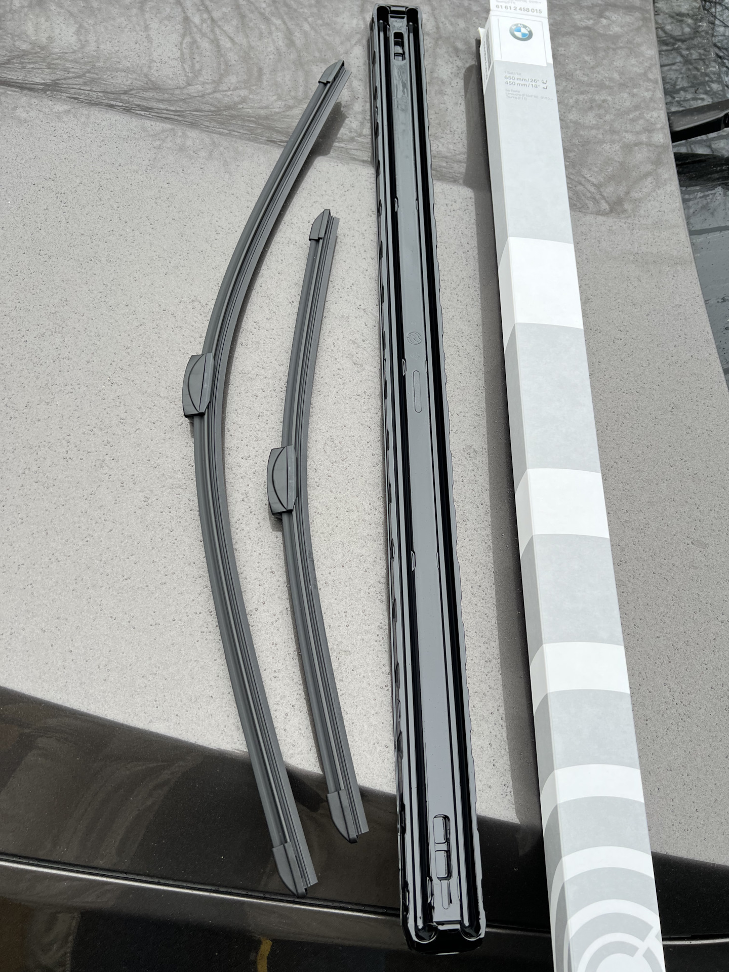 205.735 Дворники BMW 61 61 2 458 015 — BMW 5 series (F10), 3 л, 2010 ...