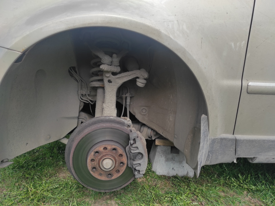 Передняя подвеска — Volkswagen Passat B5, 1,8 л, 2004 года | своими ...