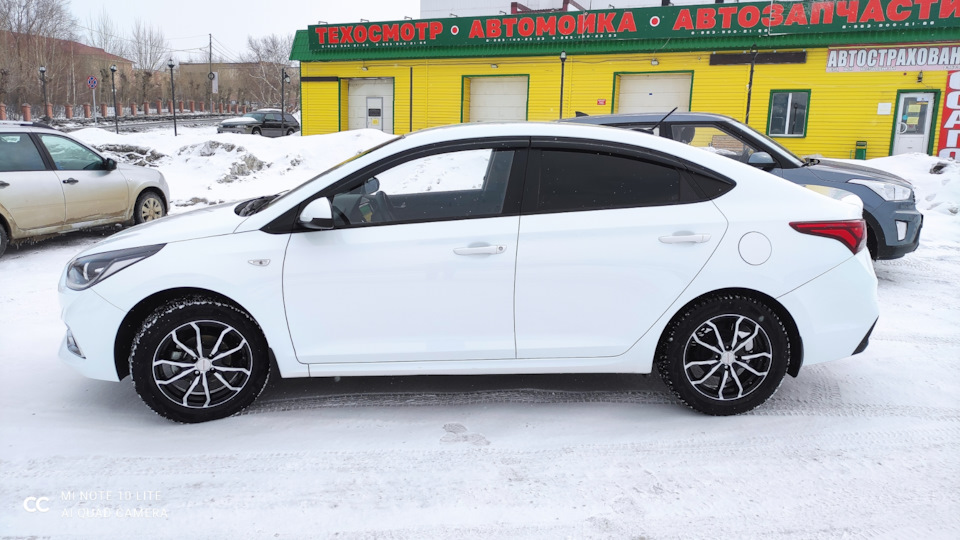 Запись #16 — Hyundai Solaris (2G), 1,6 л, 2019 года | колёсные диски ...