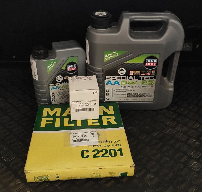 Просто замена масла (и сравнение цен с прошлым годом) — Subaru XV (1G), 2 л, 2013 года ...