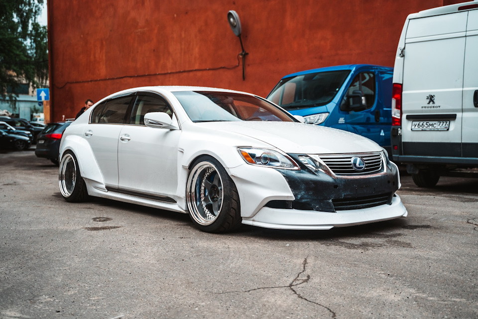 Lexus GS 430 UZ widebody — Установка обвеса. — Сообщество «Stanced» на ...