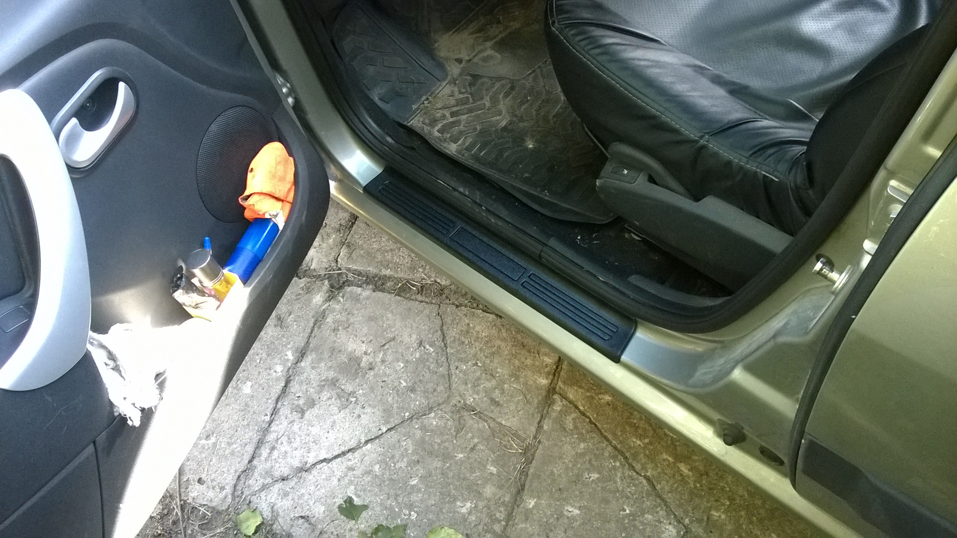 НАпорожная накладка — Lada Ларгус, 1,6 л, 2015 года | тюнинг | DRIVE2