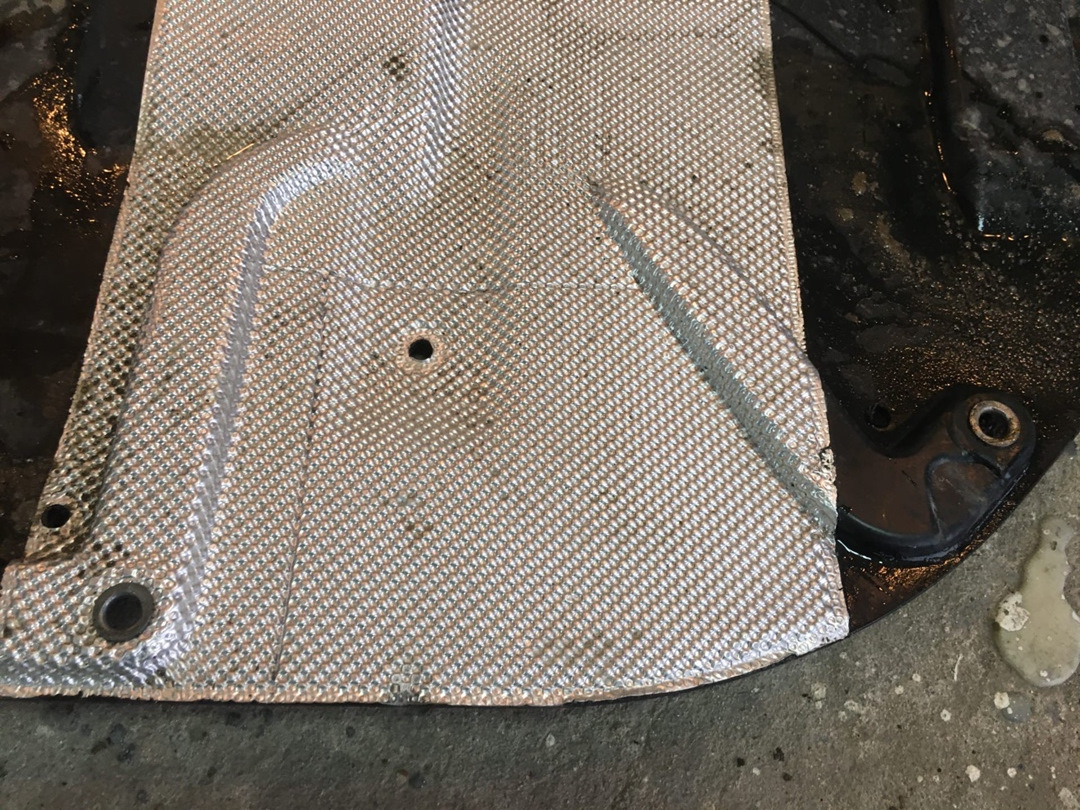 Доработка композитной защиты картера (6С0825901A) — Skoda Fabia Mk2, 1 ...