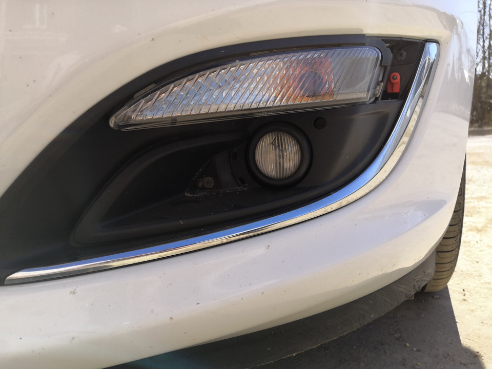 18. Новые противотуманные фары — Opel Astra J, 1,4 л, 2014 года ...