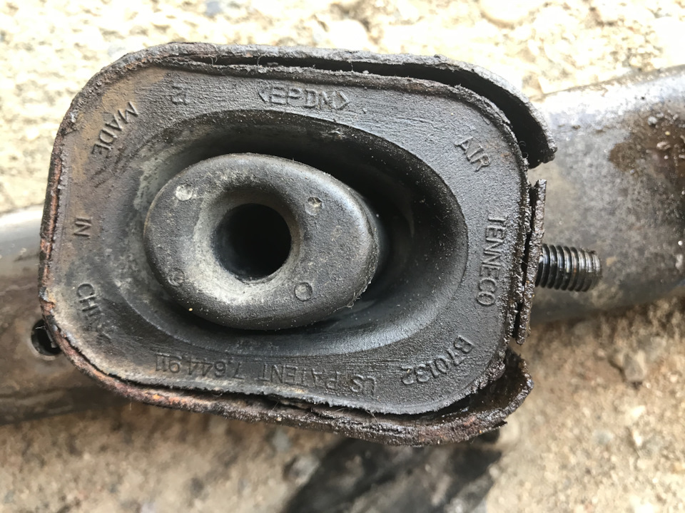 Демпфер выхлопной трубы, 13229780 ремонт — Opel Astra J GTC, 1,4 л ...