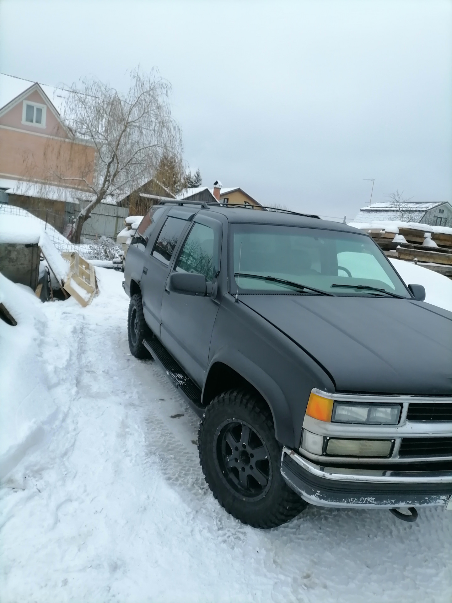 Часть — 11 мы на выгуле. вторую неделю — Chevrolet Tahoe (GMT400), 5,7 ...