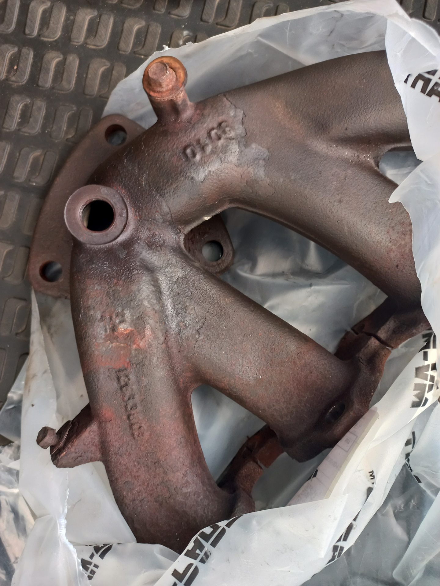 Коллектор опять приказал долго жить. — Chevrolet Captiva (1G), 2,4 л ...