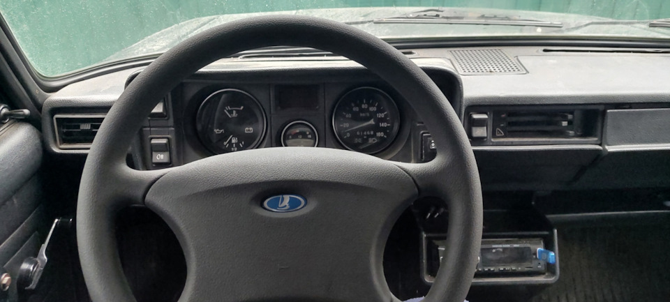 Поставил руль с а/м Ваз-2118(Калина) на Ваз-2105 — Lada 21054, 1,5 л ...