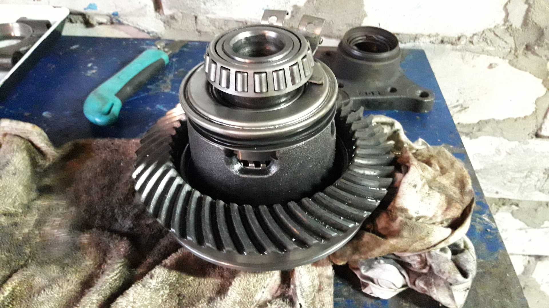 Муфта переднего редуктора и доработка промвала — KIA Sorento (1G), 2,5 ...