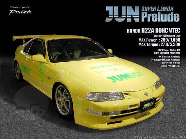 JUN PRELUDE — Honda Prelude (BA8/BA9/BB1/BB4), 2,2 л, 1996 года | покупка машины | DRIVE2
