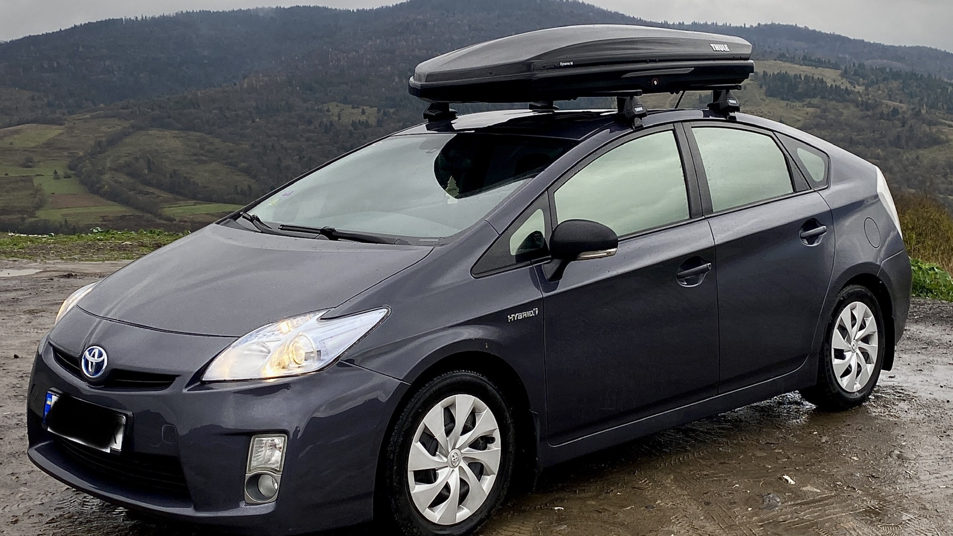 Toyota Prius (30) 1.8 гибридный 2009 | Abyss Grey Metallic на DRIVE2