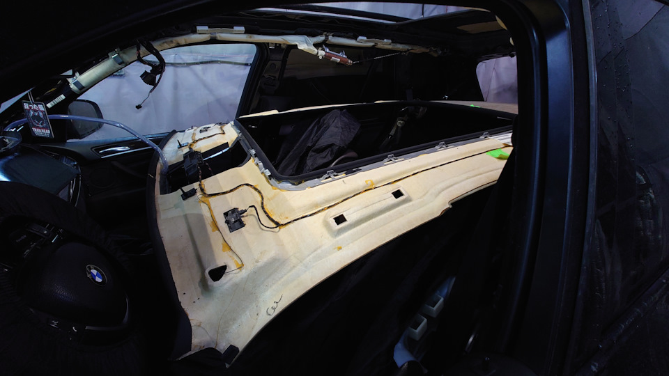 S402-Panorama Glass Roof — ремонт и восстановление — BMW X5 (E70), 3 л, 2008 года | визит на ...