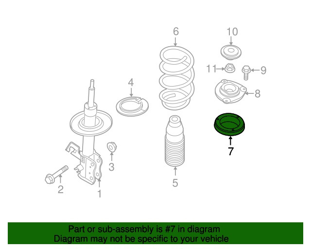 54325ED00A Подшипник опорный NISSAN INFINITI | Запчасти на DRIVE2