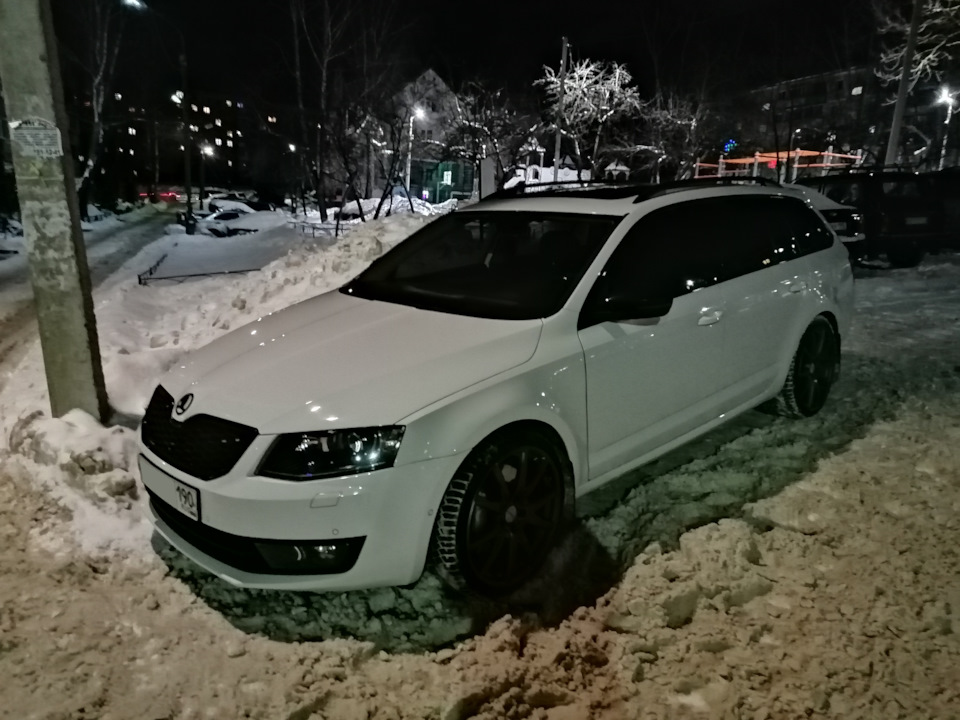 Желтым бильштайнам посвящается — Skoda Octavia Combi A7 Mk3, 1,8 л, 2015 года | визит на сервис ...