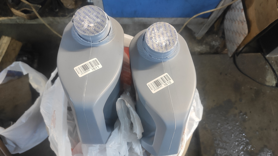 Замена масла PowerShift (6DCT450) — 231003 км — Ford Mondeo IV, 2 л ...