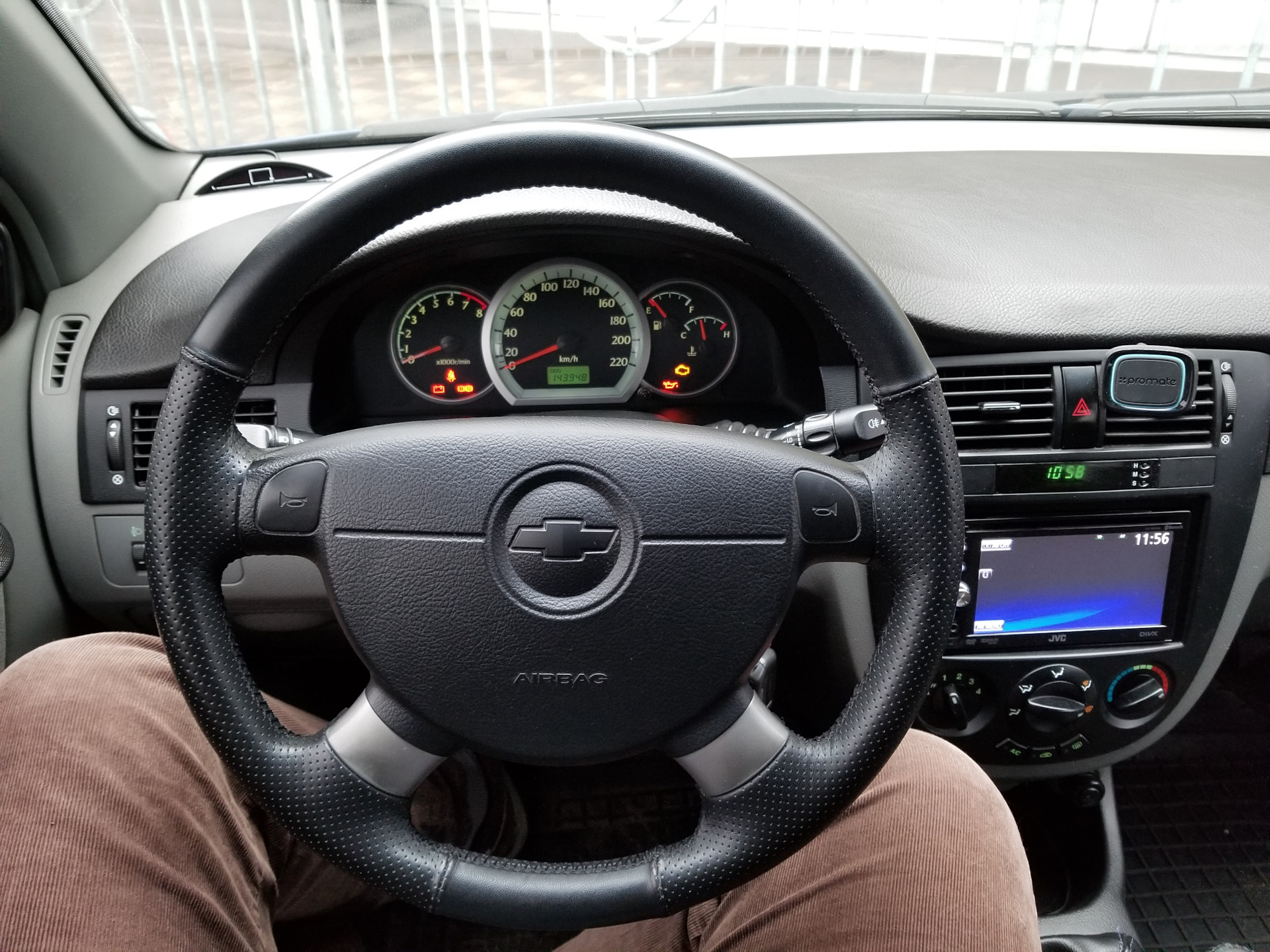 Установка новой оплётки на руль Лачика — Chevrolet Lacetti Sedan, 1,8 л ...