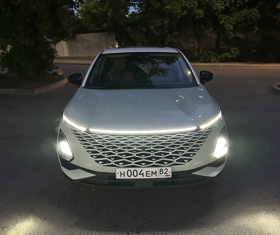 Подсветка капота или Li L9 на минималках — Omoda C5, 1,5 л, 2023 года ...