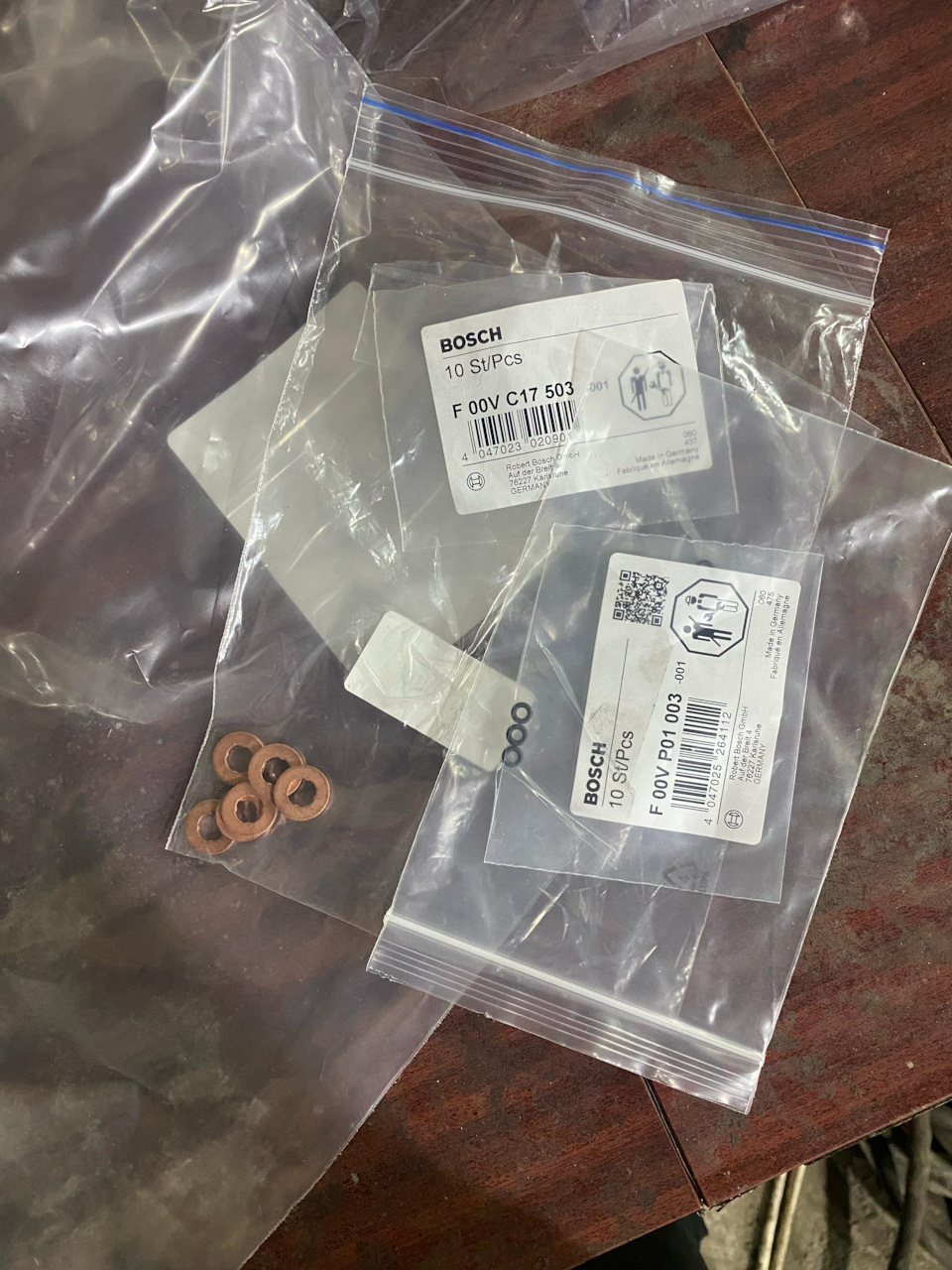 F00VP01003 Уплотнительное кольцо BOSCH | Запчасти на DRIVE2