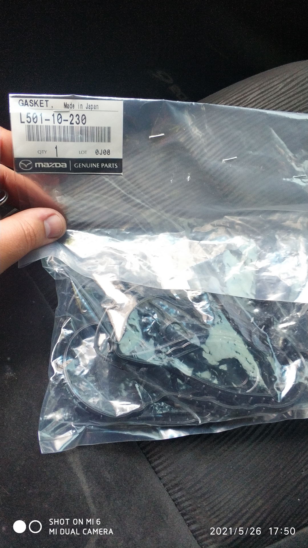 Пришло время поменять прокладку клапанной крышки — Mazda 6 (2G) GH, 2,5 ...