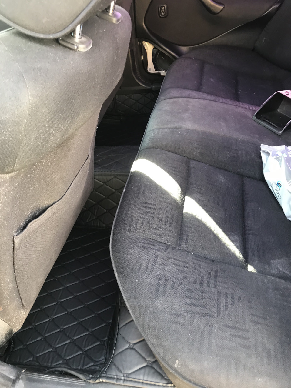 Кожаные ковры с бортами в салон👍 — Mercedes-Benz C-Class (W202), 2,4 л ...