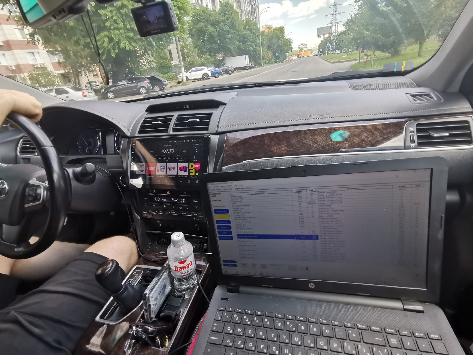 Настроили Toyota Camry V55 2.5 2017 г.в., в Краснодаре. — DRIVE2