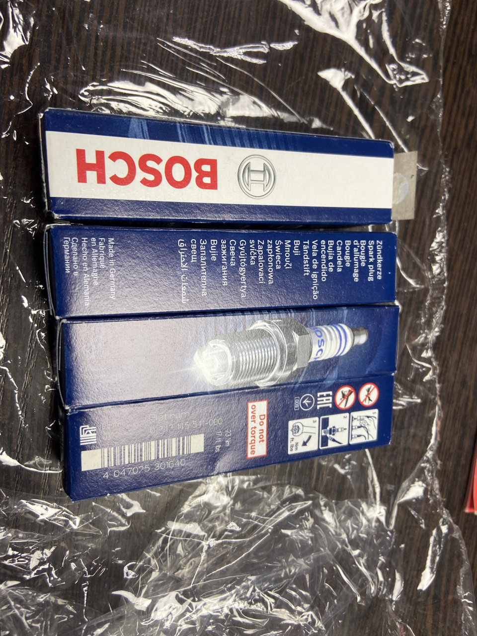 0242145541 Свеча зажигания BOSCH | Запчасти на DRIVE2